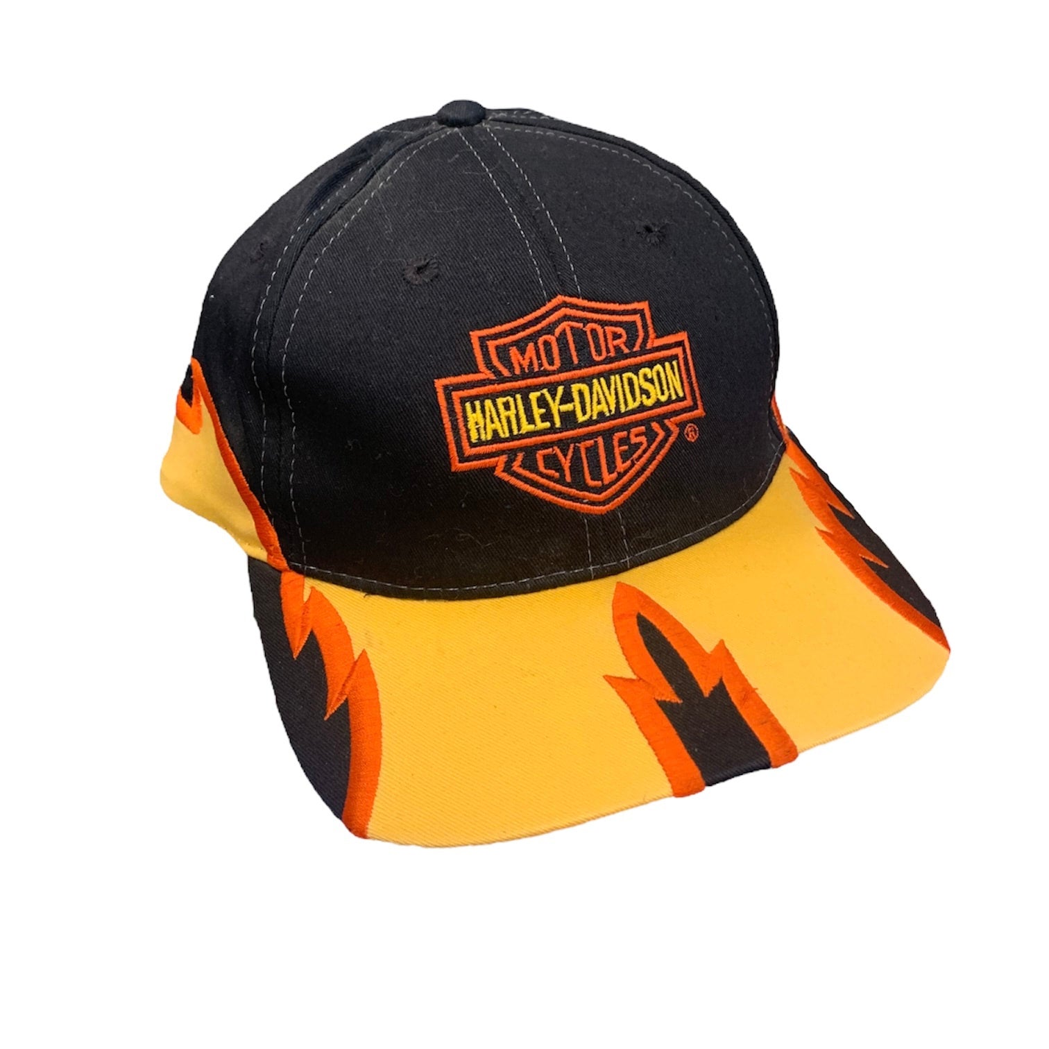 Vintage Harley-Davidson Flame Snapback | Garden Street Vintage
