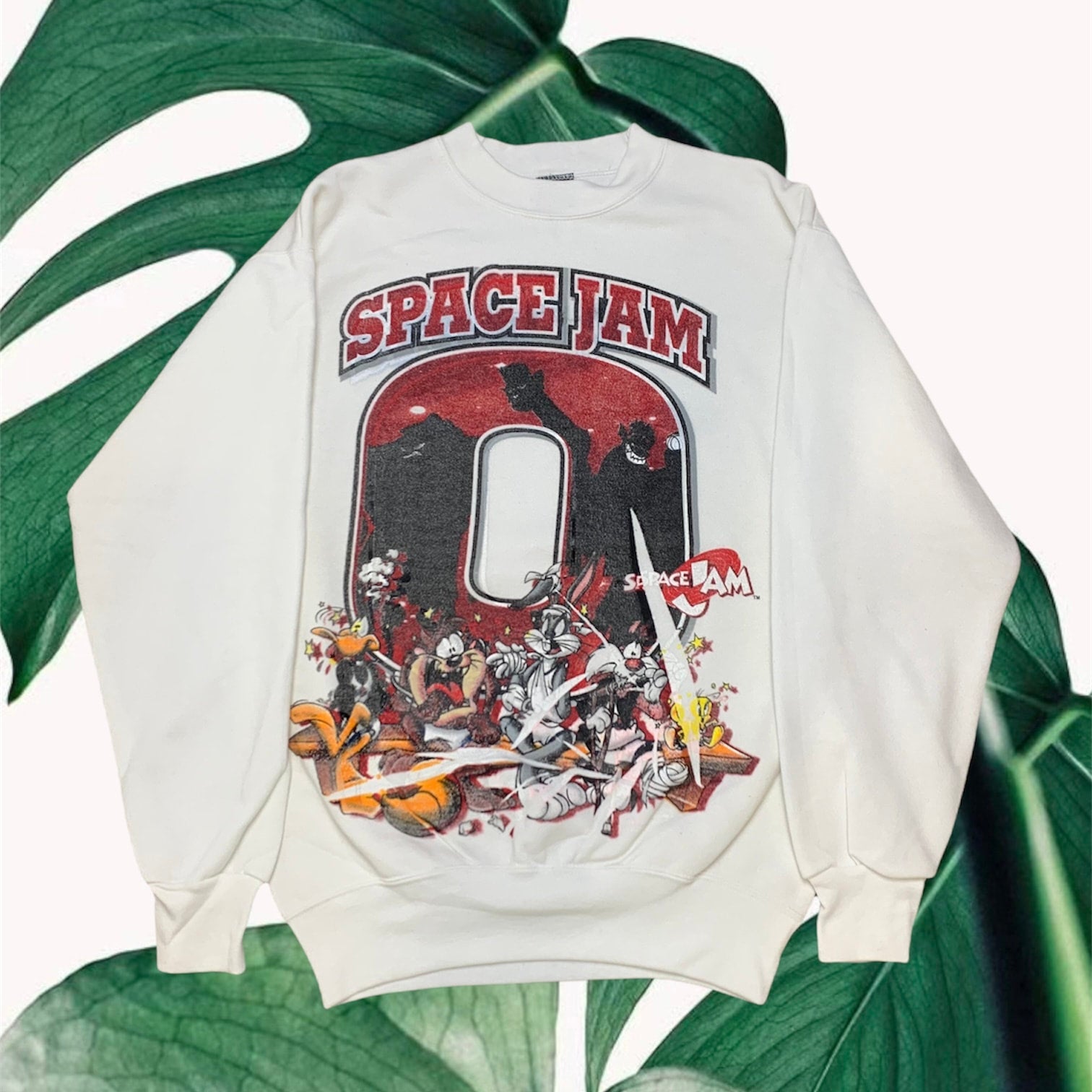 1996 Bootleg Space Jam Crewneck | Garden Street Vintage